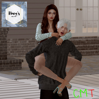 Second Life Marketplace - [ND] Piggy Back Pose